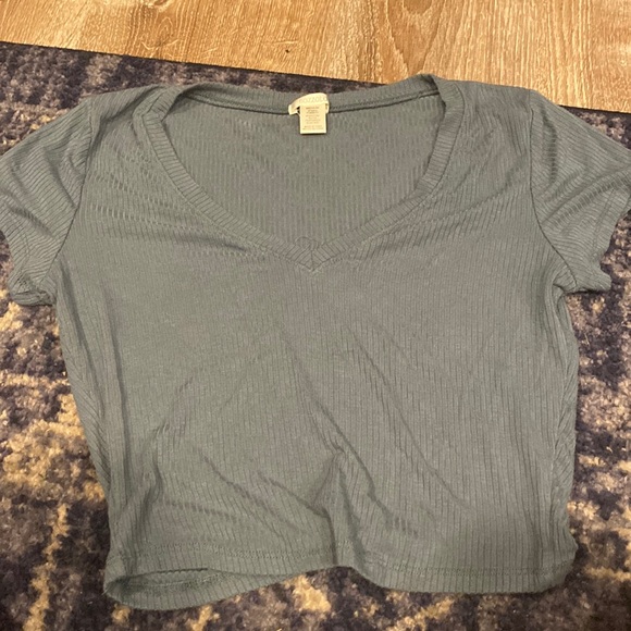 Bozzolo | Tops | Blue V Neck | Poshmark